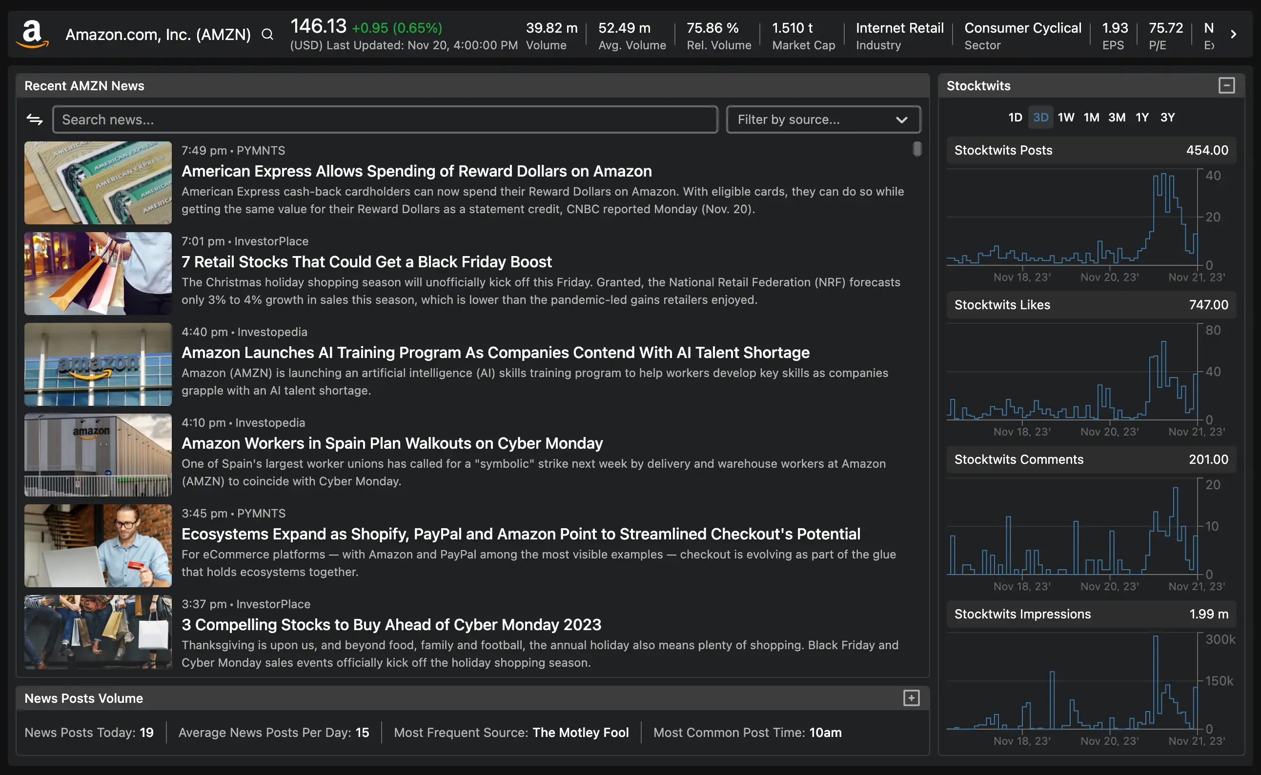 Outseek | Financial Terminal